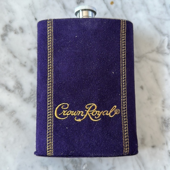 Other | Stainless Steel 8 Oz Flask With Crown Royal Sleeve | Poshmark